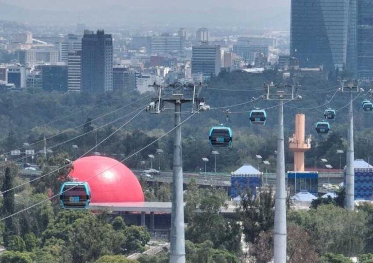 Nueva Línea 3 del Cablebús que va del Bosque de Chapultepec a Santa Fé ...